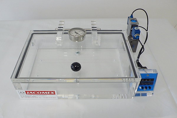 Caisson à vide pour équipements cosmétiques