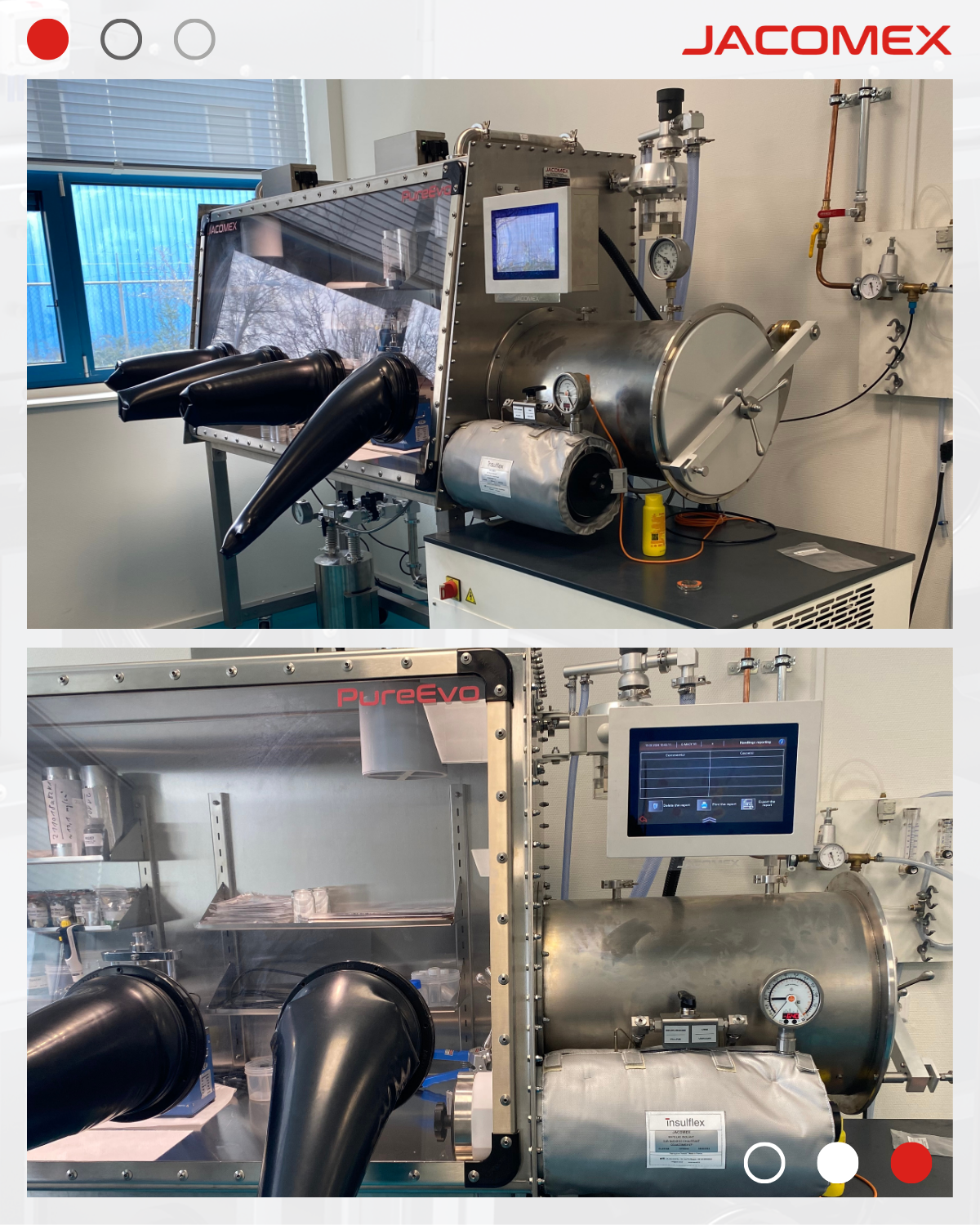 Jacomex - Fabricant de boîtes à gants et isolateurs sur-mesure