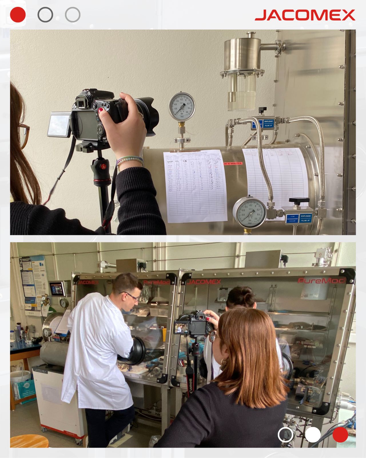 Jacomex - Fabricant de boîtes à gants et isolateurs sur-mesure