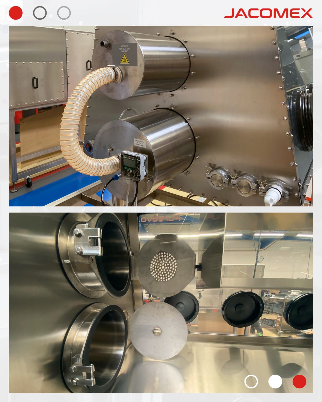 Jacomex - Fabricant de boîtes à gants et isolateurs sur-mesure