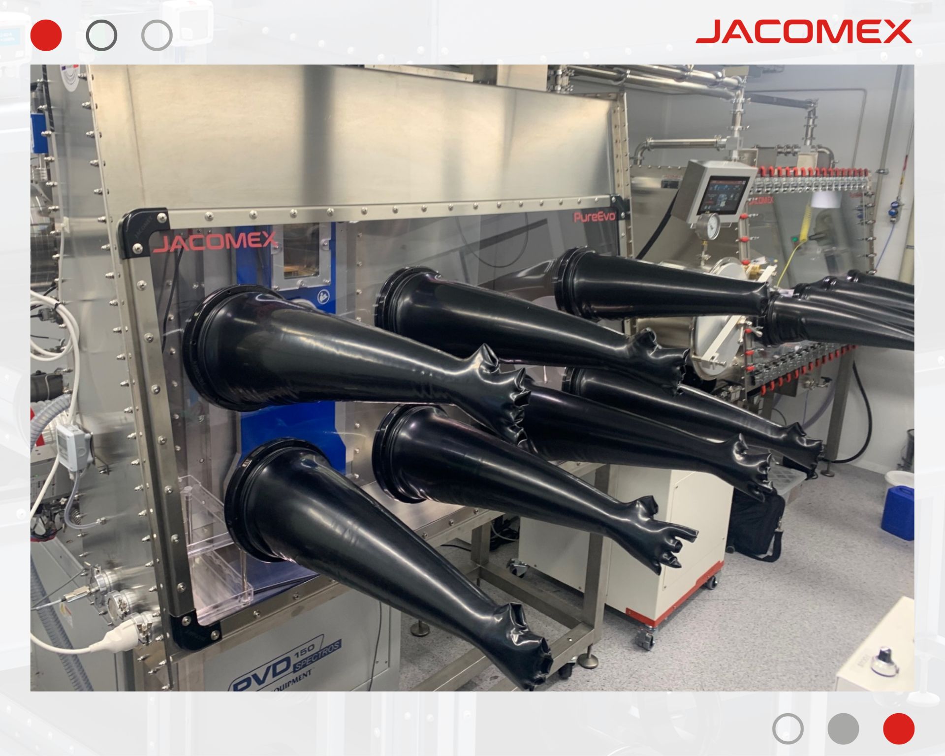 Jacomex - Fabricant de boîtes à gants et isolateurs sur-mesure